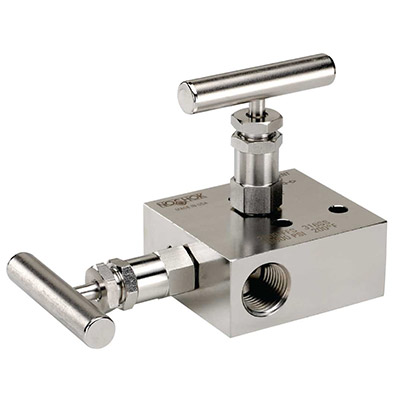 NOSHOK 2000/2100 Series 2-Valve Static Pressure Block & Bleed, Hard ...